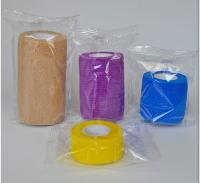 China No -woven cohesive bandage use for different parts of body and animal  elastic bandage   for  sport tape for sale
