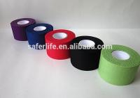 China Cotton rigid tape adhesive printed rigid strapping tape rayon sports tape for sale