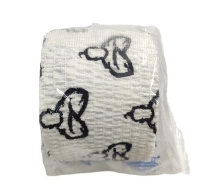China Custom logo Light Tear Lite EAB tpae logo print Elastic Adhesive Bandage colorful Sports EAB Tape self adhesive bandage for sale