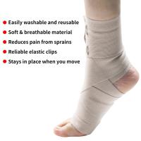 China Soft Elastic Bandage Wrap High Elastic Bandage Durable Compression Crepe Bandage for sale
