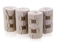 China Soft Elastic Bandage Wrap High Elastic Bandage Durable Compression Crepe Bandage for sale