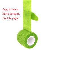 China Colorful Sport Athletic Elastic Bandage Self Adhesive Wrap Tape Ankle Knee Arthrosis Cheap child pet cohesive bandage tape for sale