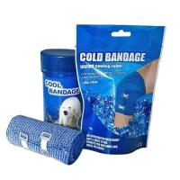 China Ice Cold Bandage Family Care Sport Ankle Knee  Muscle Swelling Twisted  Wrap Elastic  Bandage for sale