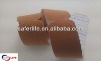 China 5*25cm Pre cut kinesiology tape waterproof sport adhesive plaster athlete precut tape for skin for sale