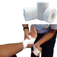 China wholesale cotton elastic adhesive bandage sports support tape EAB stretch tape for athletic for sale
