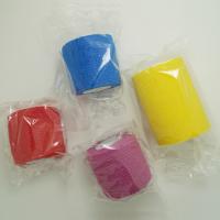 China hot sale sports non woven elastic cohesive bandage self adhesive cohesive bandage for sale