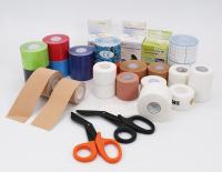 China Stock world cup Logo Branded cotton kinesiology tape for sports for sale