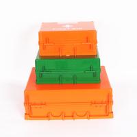 China Wall-Mounted ABS First Aid Kit Portable Plastic First Aid Box Survival Kit With Medical Supplies For Workplace Office for sale