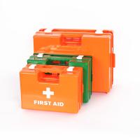 China Wall-Mounted ABS First Aid Kit Portable Plastic First Aid Box Survival Kit With Medical Supplies For Workplace Office for sale