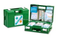 China Wall-Mounted ABS First Aid Kit Portable Plastic First Aid Box Survival Kit With Medical Supplies For Workplace Office for sale