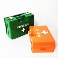 China ABS Workplace Wall-Mounted Portable Plastic First Aid Box Survival Kit With Medical Supplies for sale