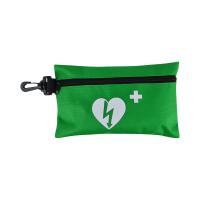 China Rescue Kit Mini CPR First Aid Kit Nylon bag with key chain CPR life with key ring for sale