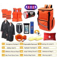 China Fashion Rescue Life-Saving Bag Bug Out Earthquake Flood Disaster Survival Kit Gear for sale