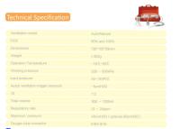 China High Quality Equipment Pneumatic Resuscitator Machine Automatic Device First Aid With Resuscitation for sale
