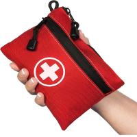 China Empty Emergency Survival Camping First Aid Bag Small with Dual Zippers for sale