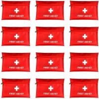 China Empty Emergency Survival Camping First Aid Bag Small with Dual Zippers for sale