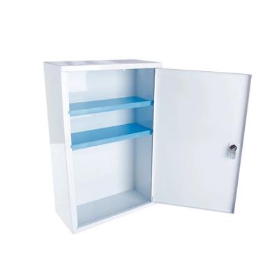 China Commercial Home First Aid Wall Mounted Cabinet Container Box Medicine Steel Metal for sale
