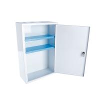 China Commercial Home First Aid Wall Mounted Cabinet Container Box Medicine Steel Metal for sale