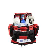 China Large ambulance medical  nylon first aid empty bags doctor outside visit shoulder bag medical pack for sale
