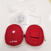 China Wholesale Custom Logo Emergency Rescue CPR Mask Kit Portable Survival CPR Mask Kit for sale