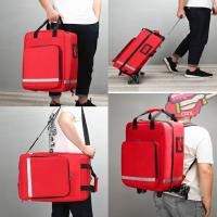 China Emergency First Aid Grab Bag Medical Responder Kit Rescue Survival Backpack for sale