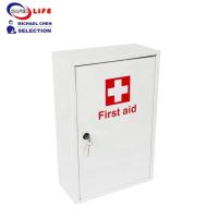 China Wall mounted medicine steel metal first aid box for medical equipment for sale