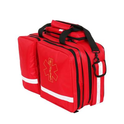 China ECG Emergency Bag Multifunction EMT Kit  First Responder Outdoor Rescue Backpack for sale