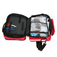 China ECG Emergency Bag Multifunction EMT Kit  First Responder Outdoor Rescue Backpack for sale