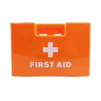 China 1-10 Person First Aid Kit Wall Mounted With Bracket Office Industrial 14 Pieces for sale