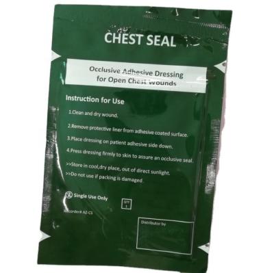 China Compression Medical Tape Bandages IFAK Chest Seals First Aid Non Vented for sale