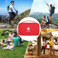 China Empty First Aid Bag Outdoor Emergency Bags Backpacking  Vehicle Medical Bag for sale