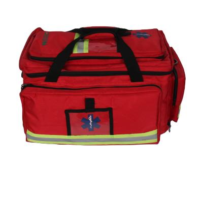 China E05 with trolley  X Large EMT Medical First  aid bag EMS Trauma Jump Bag ambulance  emergency backpack for sale