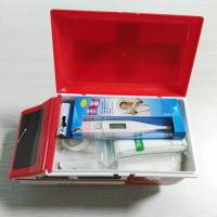 China Funny Ambulance car shape first aid box  home shop use  fashion emergency kit children care first aid kit box case for sale