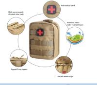 China Tactical EMT Medical First Aid Bag Emergency Survival Bag IFAK Pouch for sale