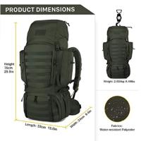 China Large Capacity Hiking Backpack Traveling First Aid Kit Small Patches  Tactical Bag Pack for sale