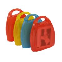 China Easy carry mini first aid kit with colored pp box emergency kit  for camping travelling for sale