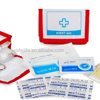China Mini travel kit compact medical first aid kit with Stock for sale
