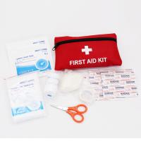 China Mini travel kit compact medical first aid kit with Stock for sale