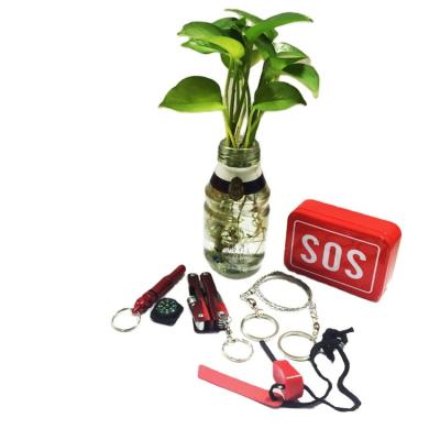 China wholesale SOS kit emergency gear kit hiking outdoor survival kit for sale