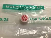 China Mini Cpr Barrier Mask Keychain Face Shield Nylon Bag Mouth To Mouth Personalized 20x30cm for sale