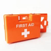 China First aid kit multicolor empty first aid box with wall bracket for sale