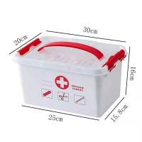 China Family  first aid kit box household first aid equipment  medication  Plastic Storage Container Box case Cabinet for sale