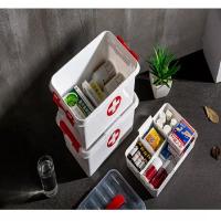 China Family  first aid kit box household first aid equipment  medication  Plastic Storage Container Box case Cabinet for sale