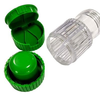 China tablet Pill splitter and crusher cutter Combo Storage Large Compartment Strong Big Size for sale