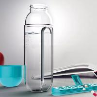 China New popular 2 in 1 pill box with water cup  7 Days Pill Box bottle  travel bottle with Weekly pill organizer for sale