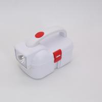 China Factory PP Flashlight first aid box torch emergency kit traveling kit for hiking plastic box for sale
