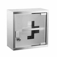 China 2017 compartment wall Container label Metal layer Stainless Steel Medical box Metal Box/medicine Chest Portable Medication Lock for sale