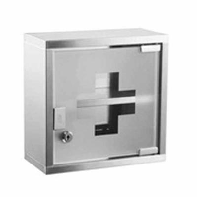 China 2017 compartment wall Container label Metal layer Stainless Steel Medical box Metal Box/medicine Chest Portable Medication Lock for sale