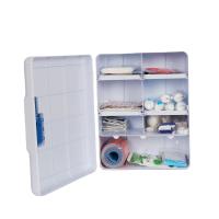 China Empty Medical First Aid Box Of ABS Large Wall Mounted Storage Case for sale