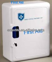 China Empty Medical First Aid Box Of ABS Large Wall Mounted Storage Case for sale